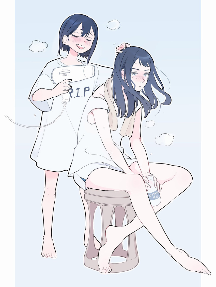 Kanamori Sayaka And Asakusa Midori Eizouken Ni Wa Te Wo Dasu Na