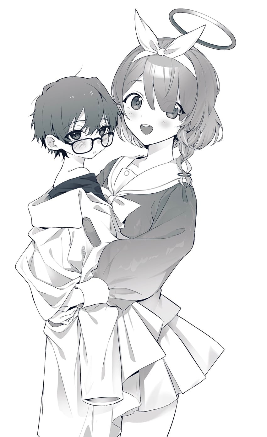 sensei, arona, and problem solver sensei (blue archive) drawn by ... sensei, arona, and problem solver sensei (blue archive) drawn by ...