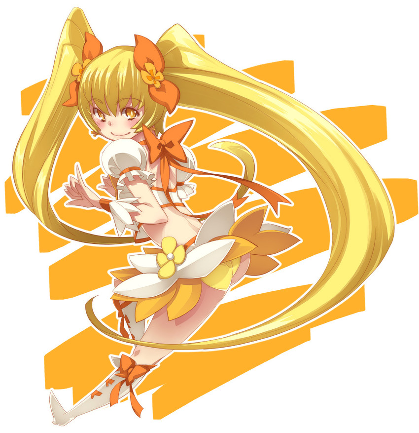 Myoudouin Itsuki And Cure Sunshine Precure And 1 More Drawn By Super