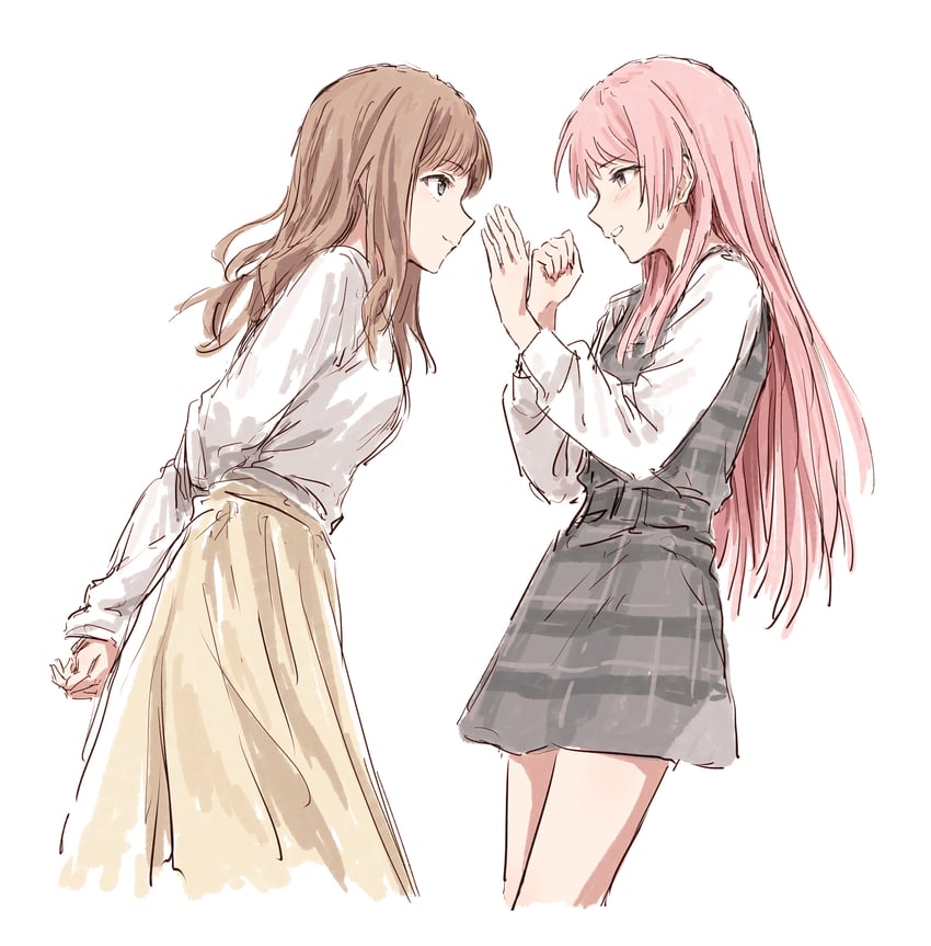 Chihaya Anon And Nagasaki Soyo Bang Dream And 1 More Drawn By