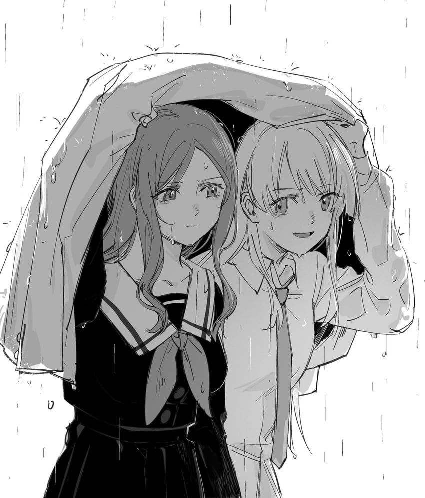 Chihaya Anon And Nagasaki Soyo Bang Dream And 1 More Drawn By