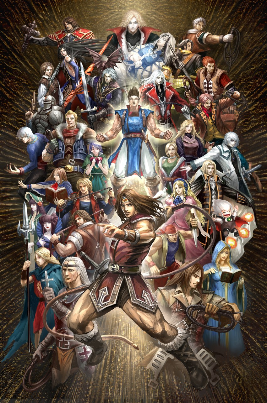 Richter Belmont Alucard Charlotte Aulin Simon Belmont Maria Renard