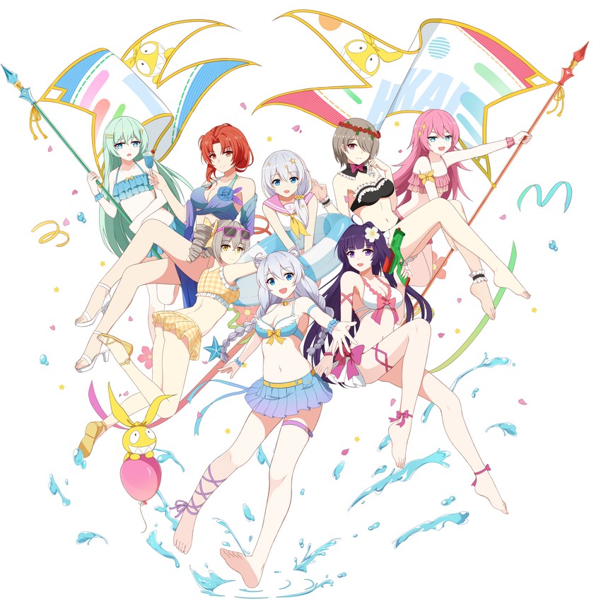 Kiana Kaslana Raiden Mei Bronya Zaychik Theresa Apocalypse Rita