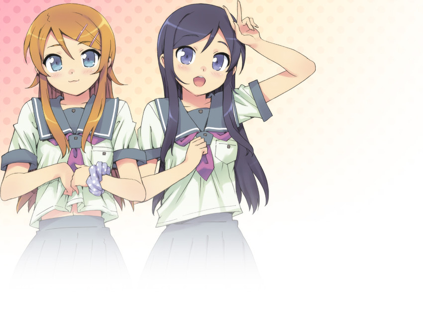 Kousaka Kirino And Aragaki Ayase Ore No Imouto Ga Konna Ni Kawaii Wake