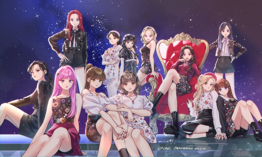 Kim Chae Won Miyawaki Sakura Wonyoung Yabuki Nako Choi Ye Na And 7 More Real Life And 1