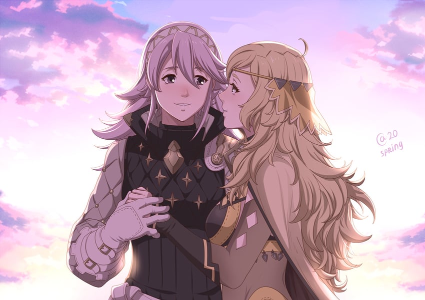 Ophelia And Soleil Fire Emblem And 1 More Drawn By Autumn Sacura