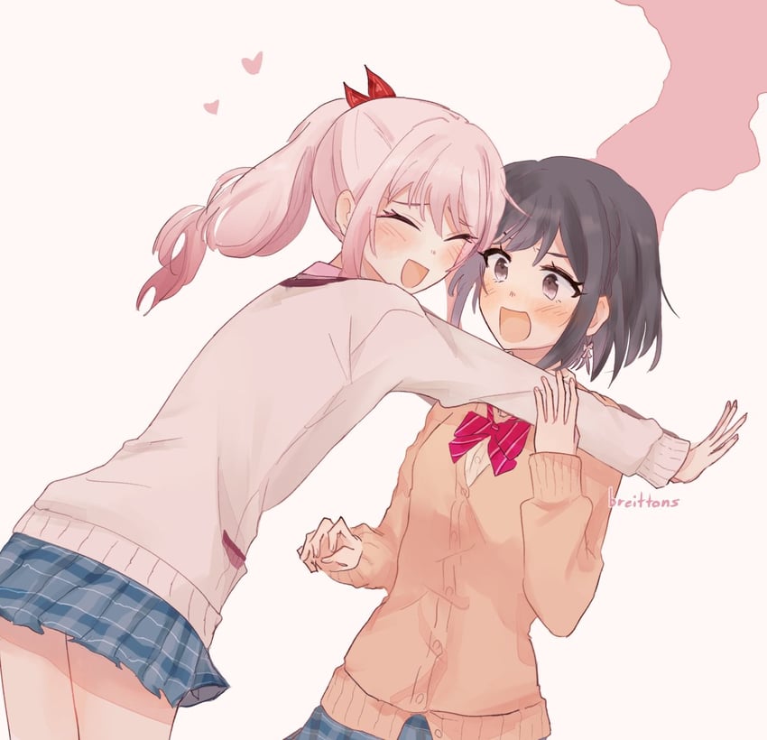 Shinonome Ena And Akiyama Mizuki Project Sekai Drawn By Breittons