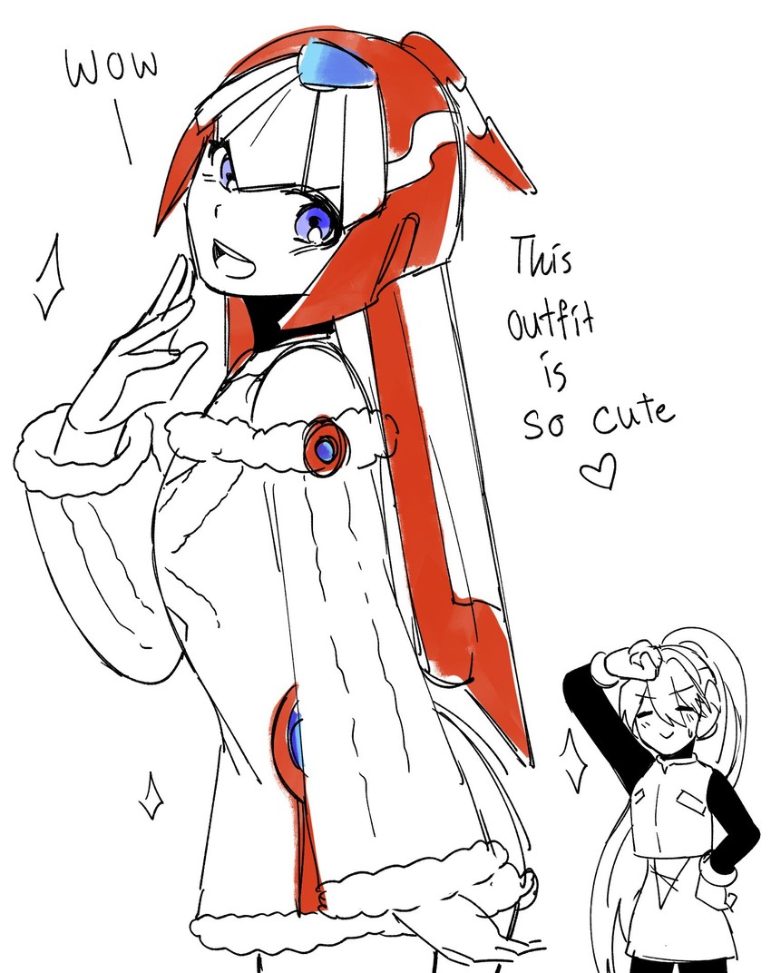 Megaman Zero Leviathan And Ciel