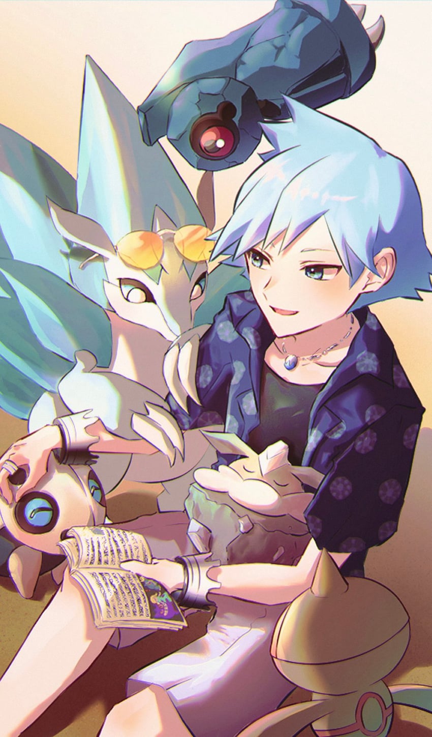 Steven Stone Beldum Aron Carbink Baltoy And 2 More Pokemon And 2 More Drawn By Anidf