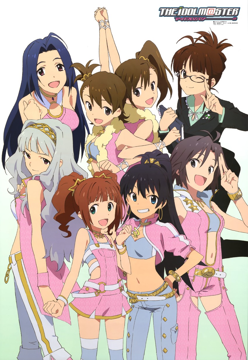 Shijou Takane Kikuchi Makoto Ganaha Hibiki Takatsuki Yayoi Miura