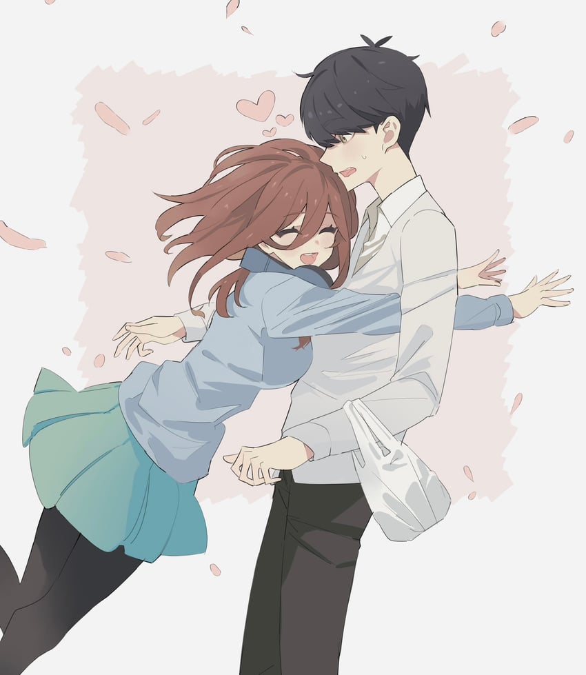Nakano Miku And Uesugi Fuutarou Go Toubun No Hanayome Drawn By George