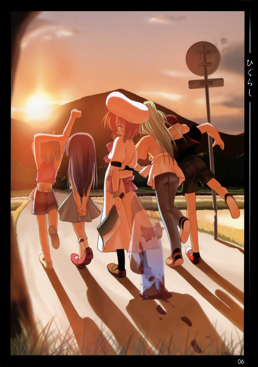 Furude Rika Ryuuguu Rena Houjou Satoko Sonozaki Mion Hanyuu And 1