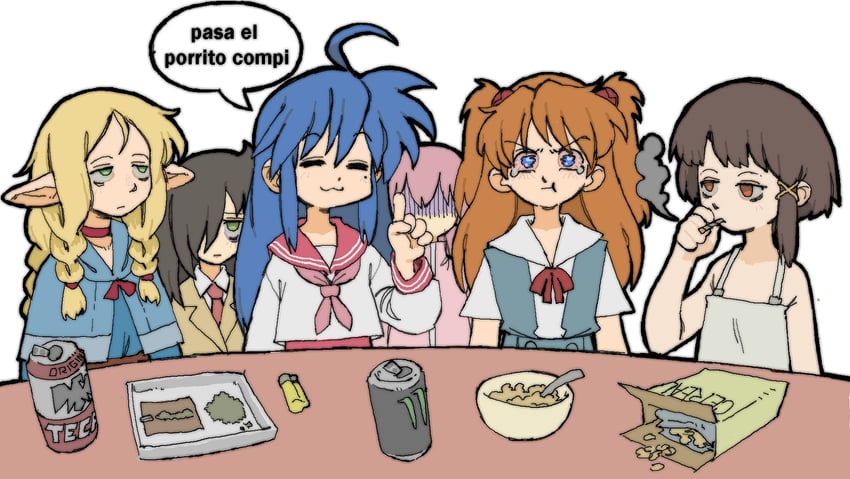 souryuu asuka langley, gotoh hitori, izumi konata, marcille donato ... souryuu asuka langley, gotoh hitori, izumi konata, marcille donato ...