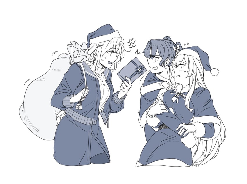 Zuikaku Shoukaku And Hornet Kantai Collection Drawn By Weidashming
