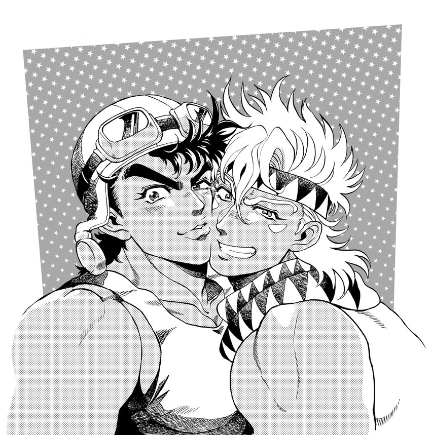 Joseph Joestar Joseph Joestar And Caesar Anthonio Zeppeli Jojo No