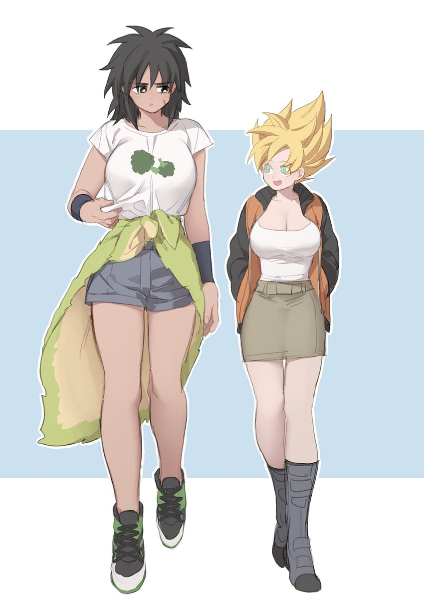 Son Goku And Broly Dragon Ball And 1 More Drawn By Fuka Kirrier