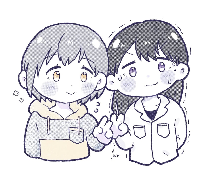 Shiina Taki And Takamatsu Tomori Bang Dream And 1 More Drawn By