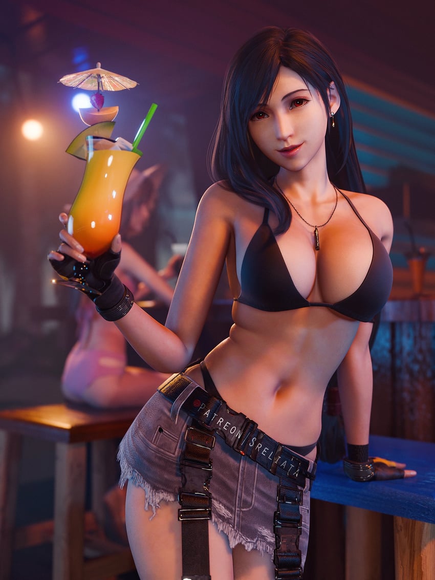Tifa Lockhart Aerith Gainsborough Tifa Lockhart And Aerith Gainsborough Final Fantasy And 3