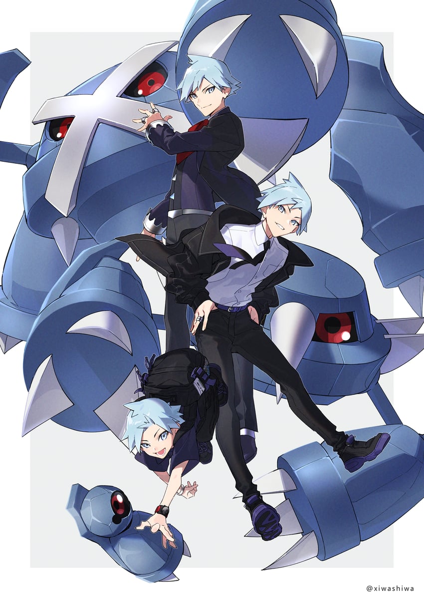 Steven Stone Metagross Beldum And Metang Pokemon And 1 More Drawn