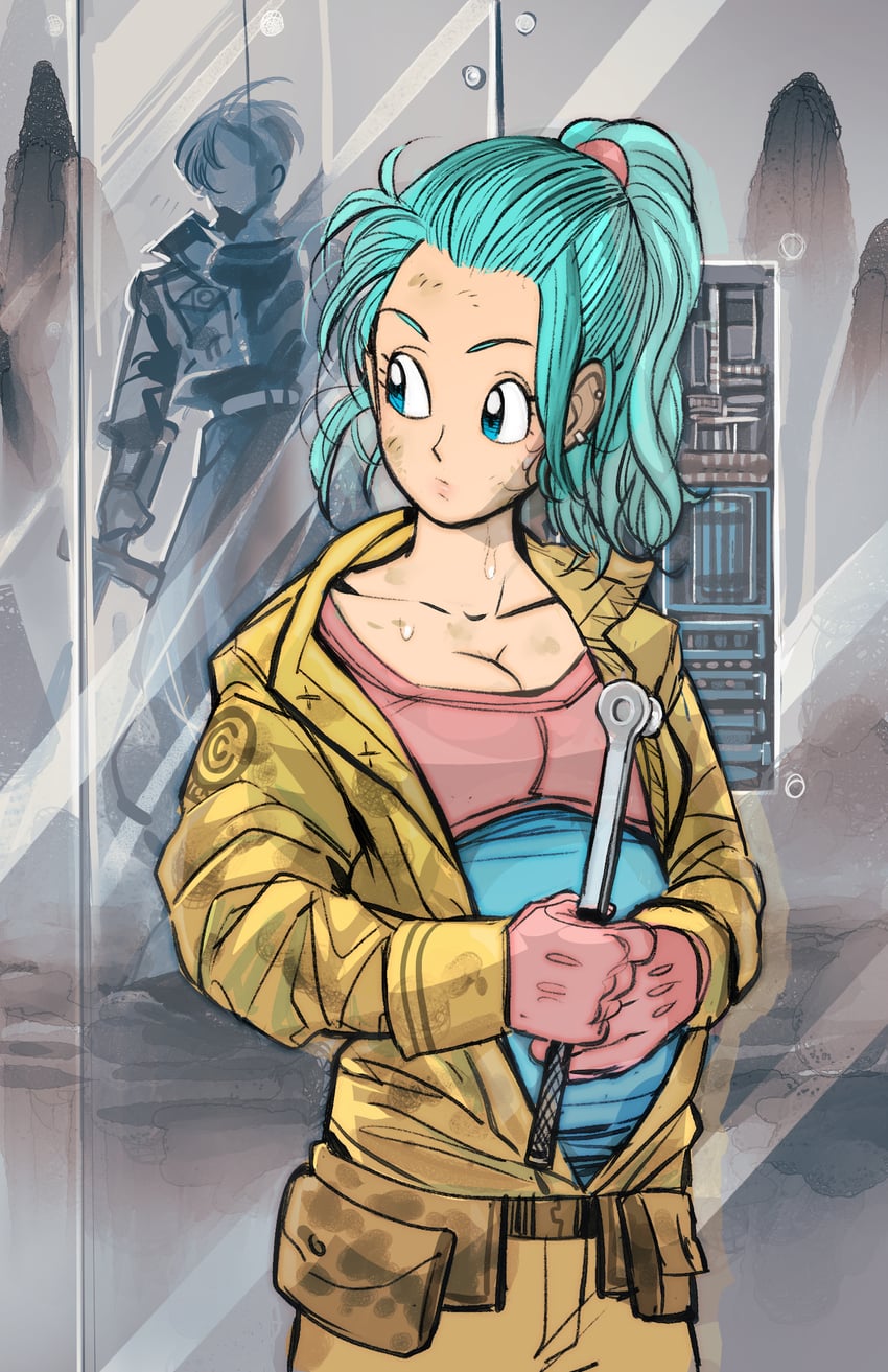 Bulma Trunks Trunks And Bulma Dragon Ball And 1 More Drawn By