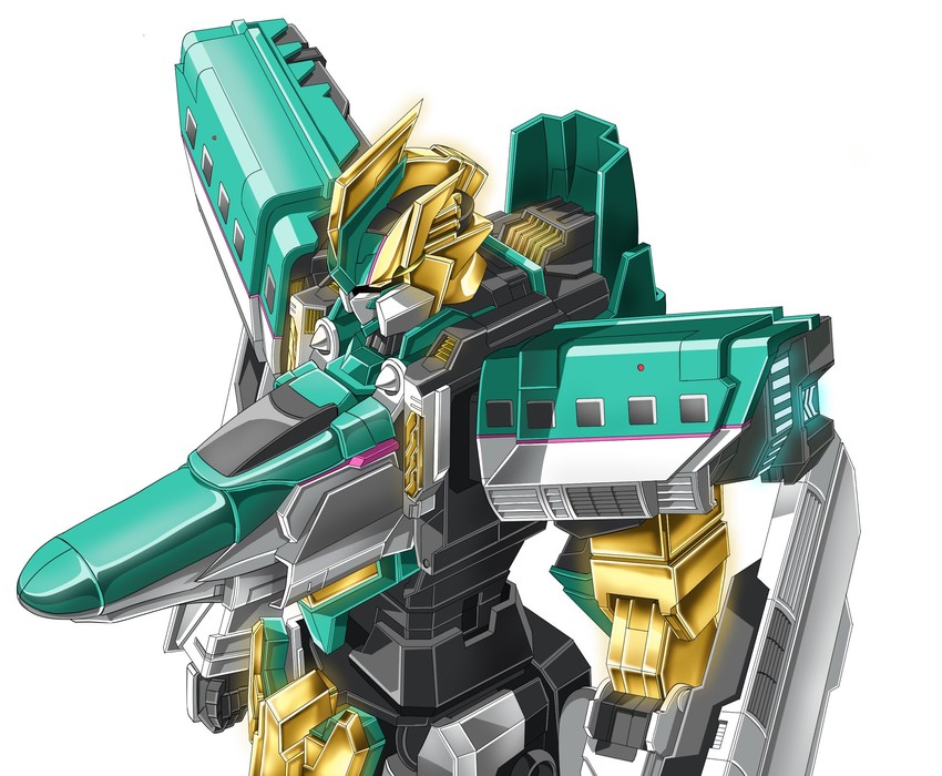 E5 Hayabusa Mkii Shinkansen Henkei Robo Shinkalion Drawn By Shimashun