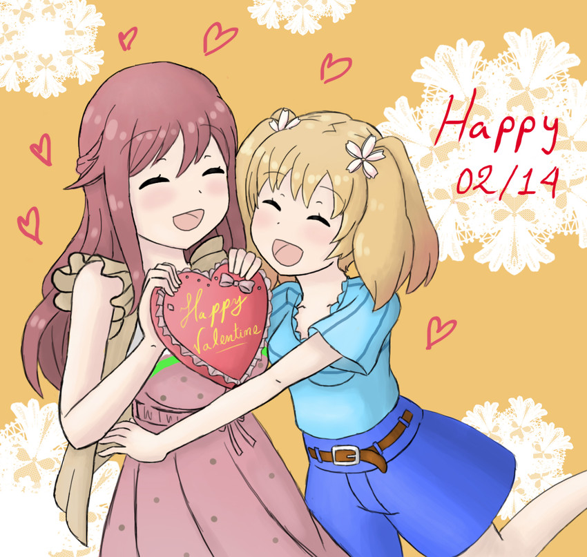 Takayama Haruka And Sonoda Yuu Sakura Trick Drawn By Elsr Lobo