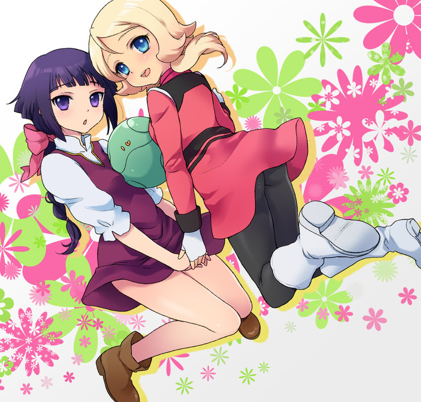Haro Yurin Leciel And Emily Armond Gundam And 1 More Drawn By Plum