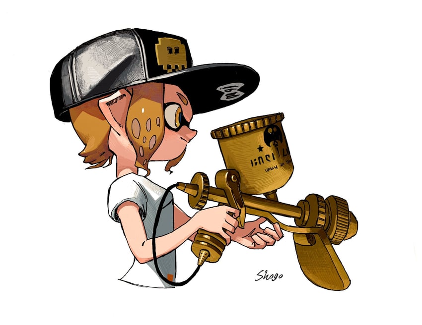 Inkling And Inkling Girl Splatoon Drawn By Shogo Shogo70449442