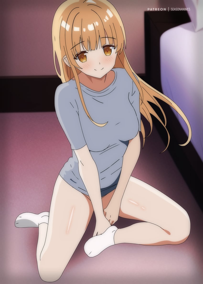 Shiina Mahiru Otonari No Tenshi Sama Ni Itsu No Mani Ka Dame Ningen Ni Sarete Ita Ken Drawn By
