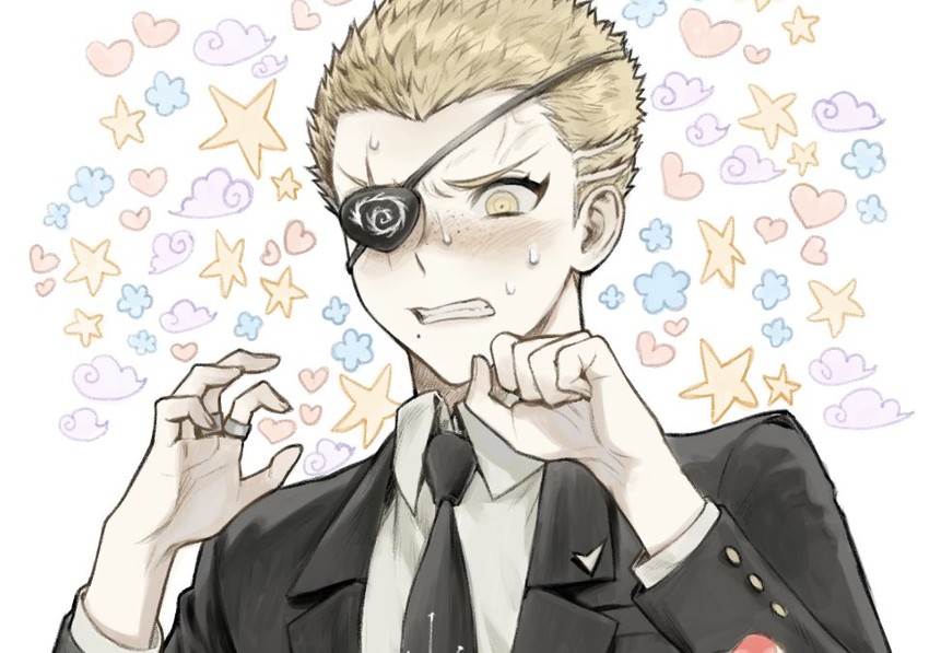 Kuzuryu Fuyuhiko Danganronpa And 1 More Drawn By Pekupe P Krr