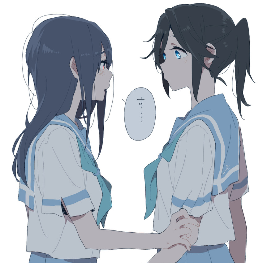 Yoroizuka Mizore And Kasaki Nozomi Hibike Euphonium And 1 More Drawn