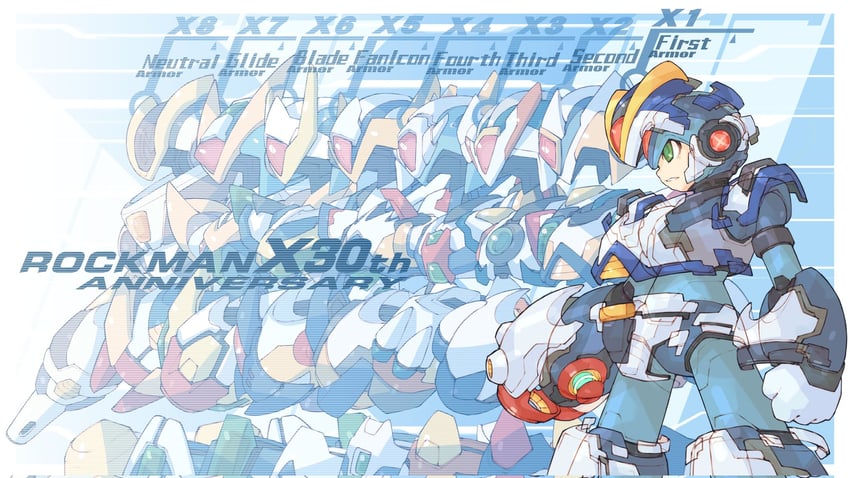 X Second Armor X First Armor X Falcon Armor X Fourth Armor X And 4 More Mega Man And 9