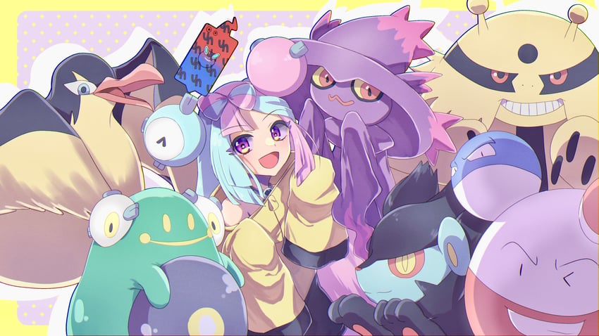 Iono Rotom Rotom Phone Mismagius Luxray And 4 More Pokemon And 1