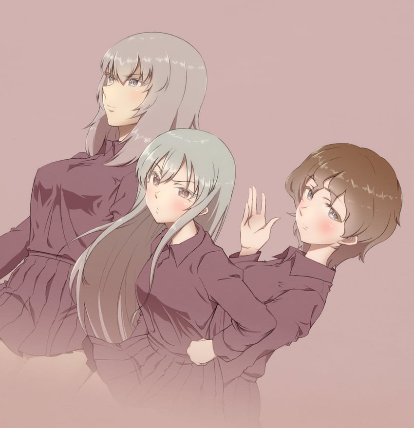 Itsumi Erika Akaboshi Koume And Sheska Girls Und Panzer And 1 More