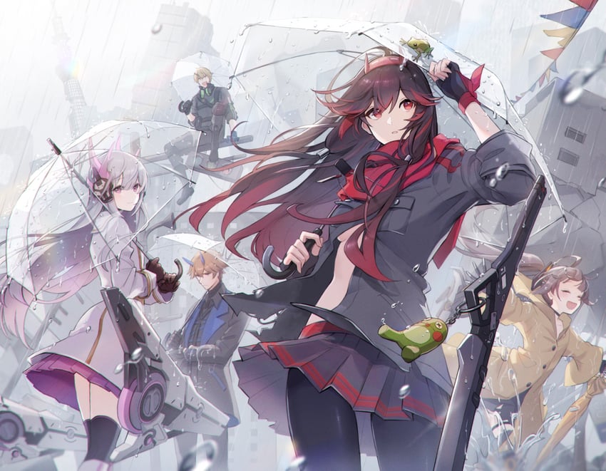 Liv Lee Nanami Kamui Liv Eclipse And 2 More Punishing Gray Raven Drawn By Nasubi