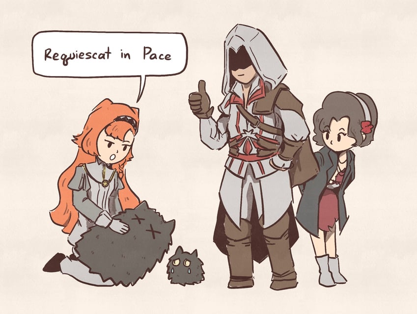 Sonetto Schneider Ezio Auditore Da Firenze And Carbuncle Reverse1999 And 2 More Drawn By