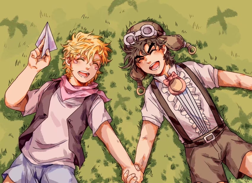 Joseph Joestar Joseph Joestar And Caesar Anthonio Zeppeli Jojo No Kimyou Na Bouken And 1 More