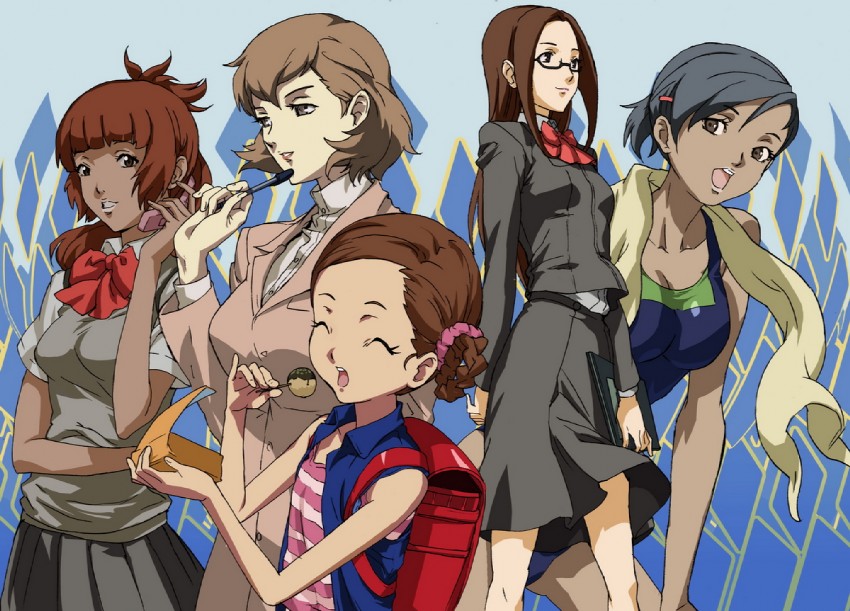 Fushimi Chihiro Nishiwaki Yuuko Oohashi Maiko Toriumi Isako And Moriyama Natsuki Persona