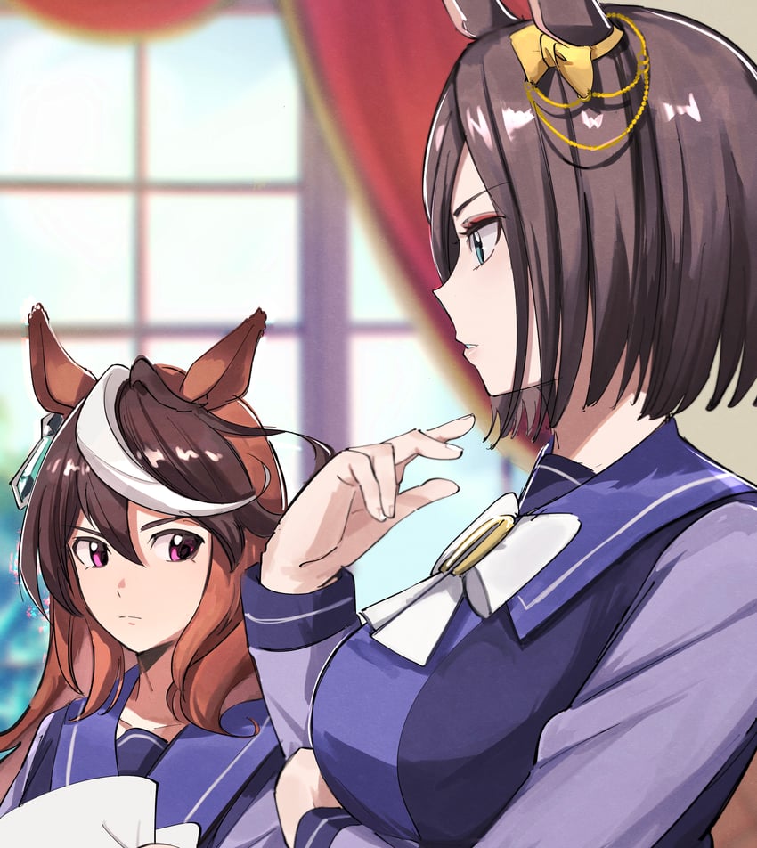 Symboli Rudolf And Air Groove Umamusume Drawn By Bojue Hakus 1128
