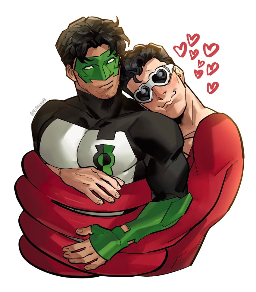 Green Lantern Kyle Rayner Plastic Man And Patrick Obrian Dc Comics And 1 More Drawn By