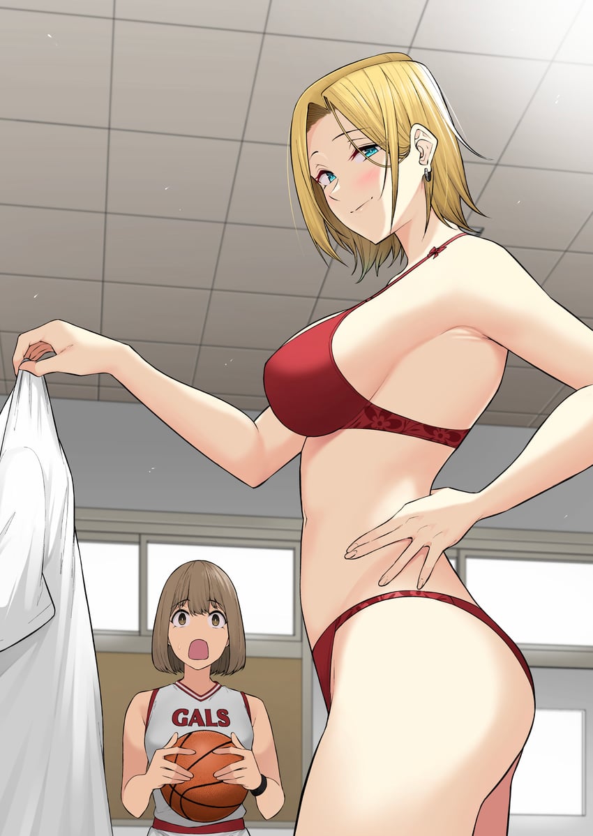 Hamazaki Reina Imaizumin Chi Wa Douyara Gal No Tamariba Ni Natteru Rashii Drawn By Norigorou