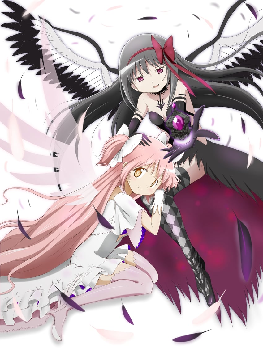 Akemi Homura Kaname Madoka Ultimate Madoka And Akuma Homura Mahou Shoujo Madoka Magica And 1