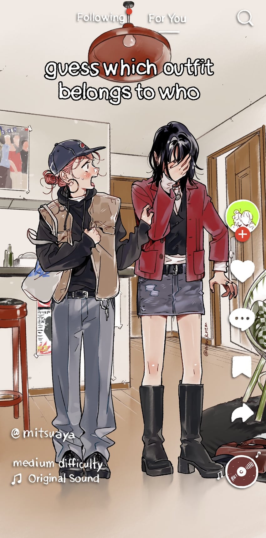 Koga Mitsuki And Oosawa Aya Kininatteru Hito Ga Otoko Ja Nakatta And 1 More Drawn By Arai