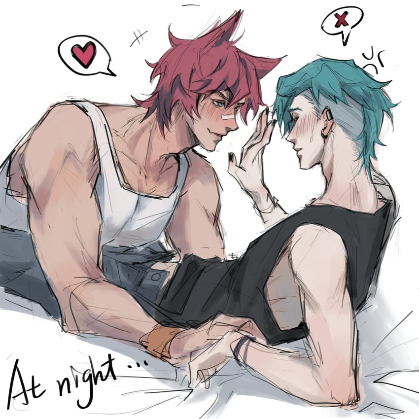 Sett Aphelios Heartsteel Sett And Heartsteel Aphelios League Of Legends Drawn By Kakaxxx0