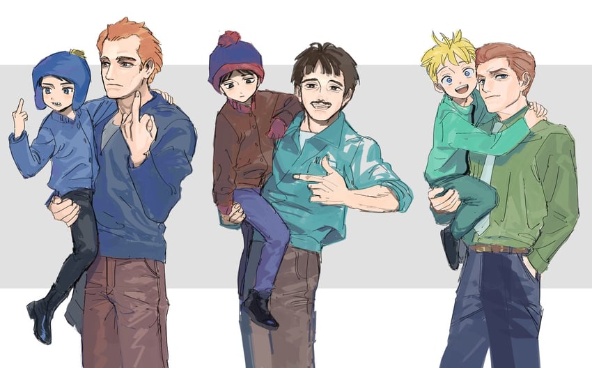 Stan Marsh Craig Tucker Butters Stotch Randy Marsh Stephen Stotch And 1 More South Park