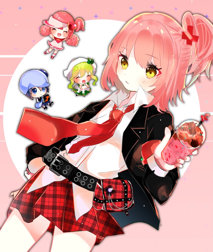 Hinamori Amu Ran Suu And Miki Shugo Chara Drawn By Sato Ame