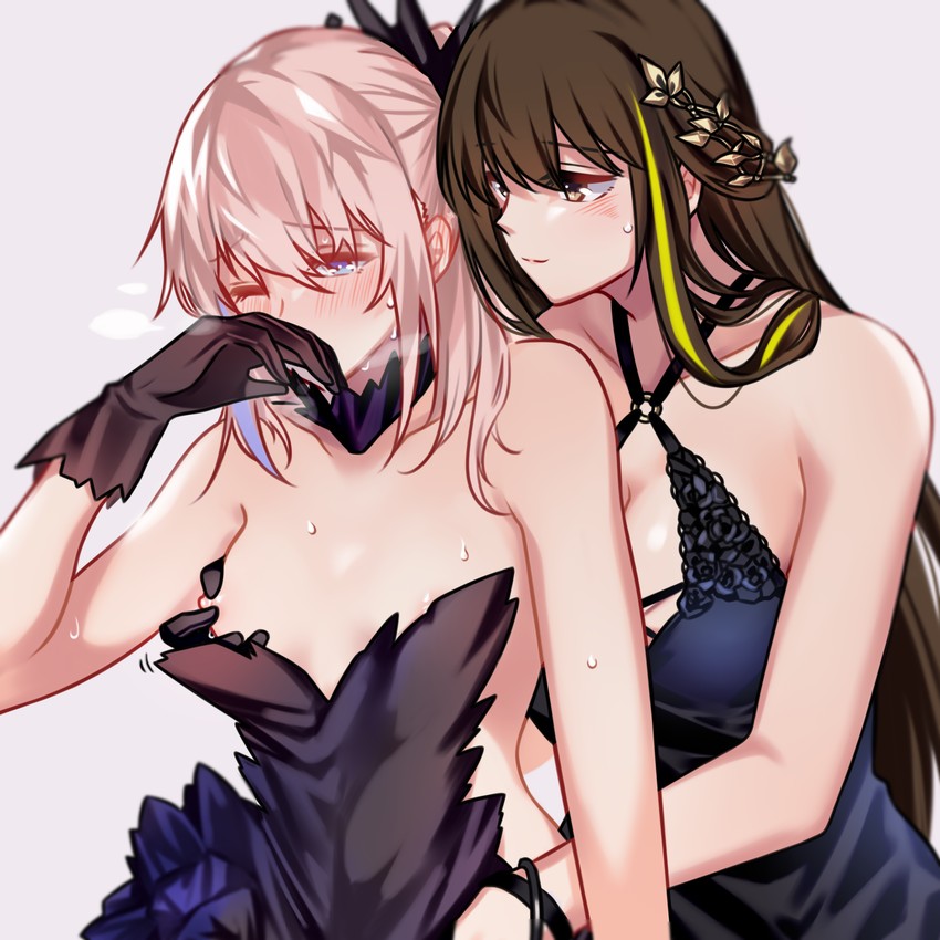 M4a1 St Ar 15 M4a1 And St Ar 15 Girls Frontline Drawn By