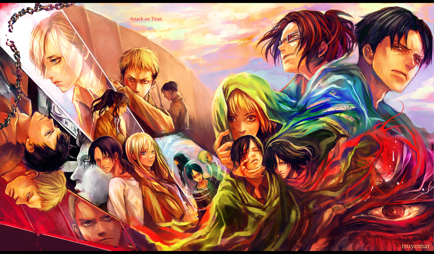 Mikasa Ackerman Eren Yeager Christa Renz Levi Ymir And 8 More
