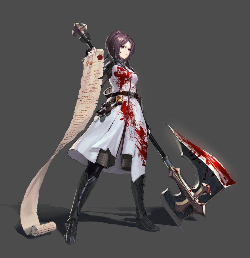female priest and inquisitor (dungeon and fighter) drawn by s_bokdong ...