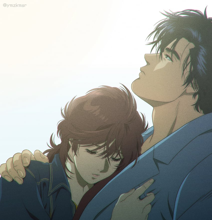 Saeba Ryou And Makimura Kaori City Hunter Drawn By Yuu Masarunomori